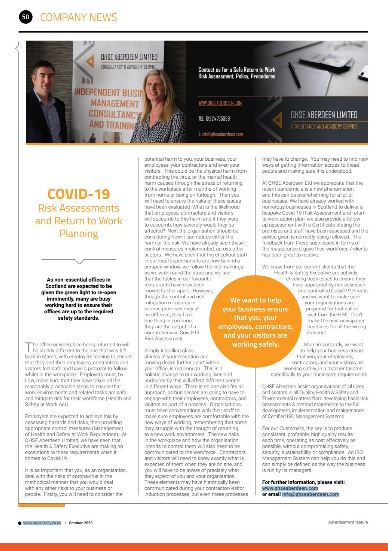 Risk Assessments for Return to Work